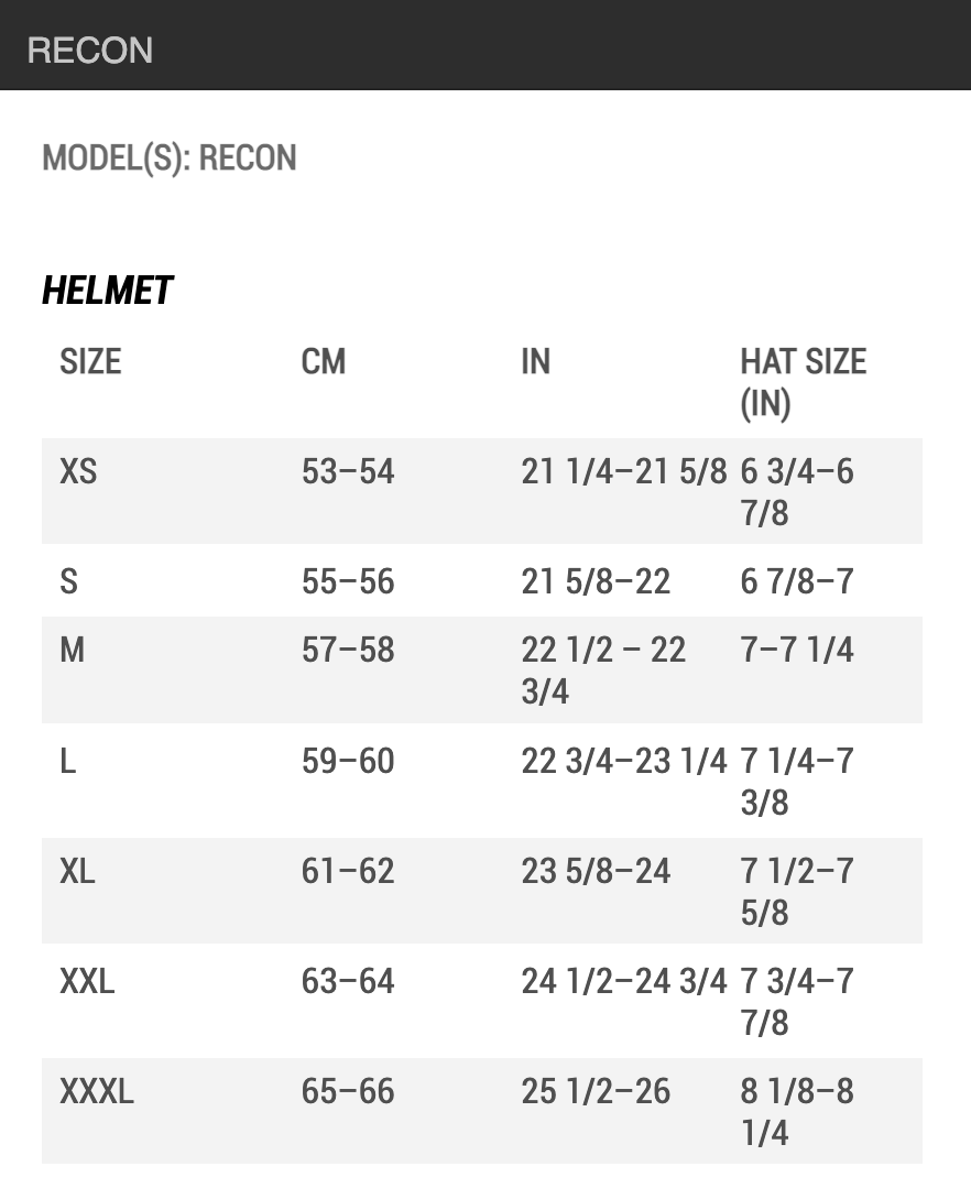 Bell Helmet Sizes Bell Helmet Sizing Guide